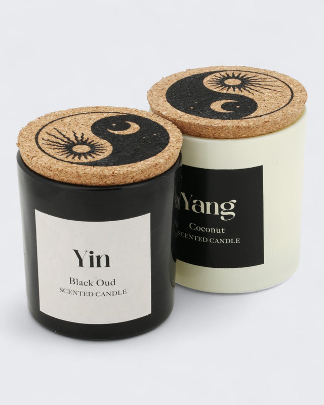 Yin Yang Scented Candle Set – Buddha Groove