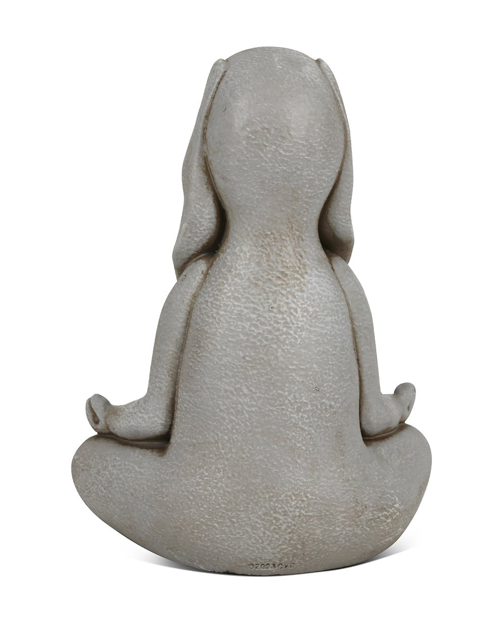 Adorable Small Meditating Bunny Statue – Buddha Groove