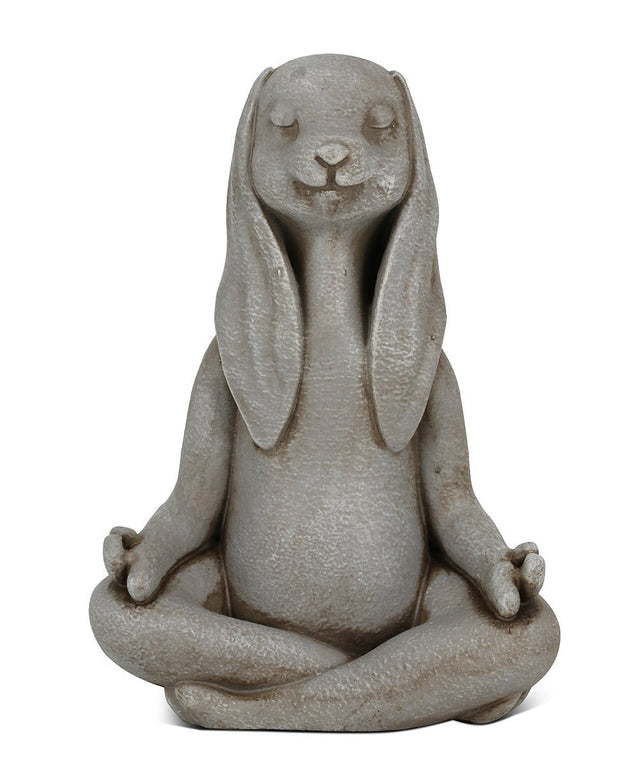 Adorable Small Meditating Bunny Statue – Buddha Groove