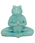 Ceramic Yoga Frog Figurines, Sold Individually Or Set – Buddha Groove