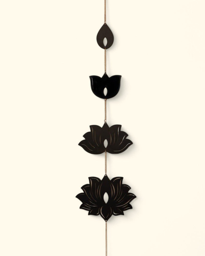 Fairtrade Blooming Lotus Meaningful Wall Hanging – Buddha Groove