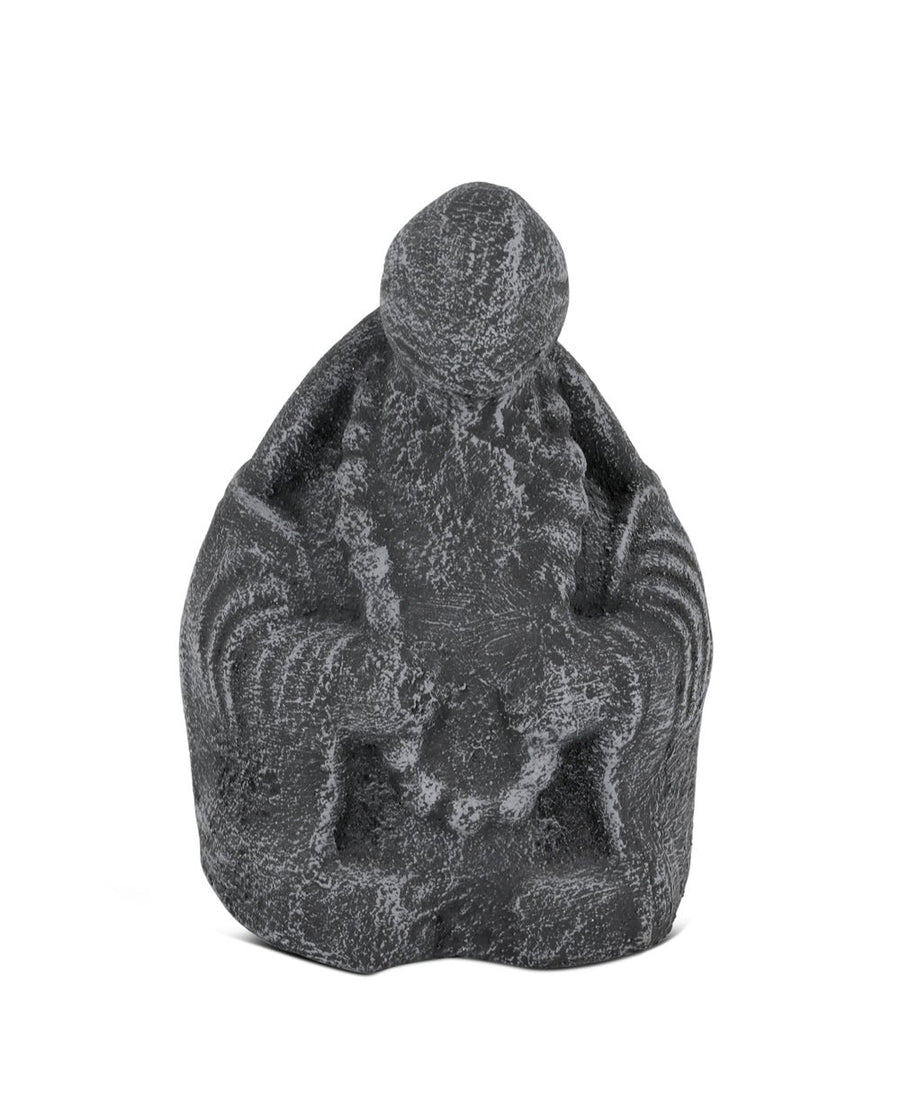 Handcrafted Meditating Turtle Garden Statue from Indonesia – Buddha Groove