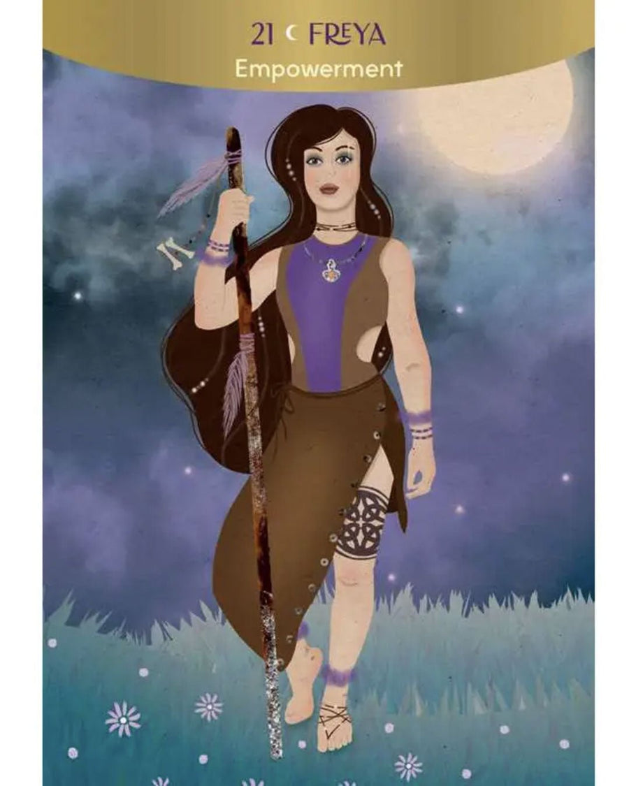 Moon Goddess Oracle by Nicci Garaicoa – 36-Card Deck for Lunar ...