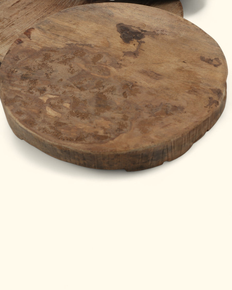 Vintage Indian Wooden Riser – Found Collection – Buddha Groove