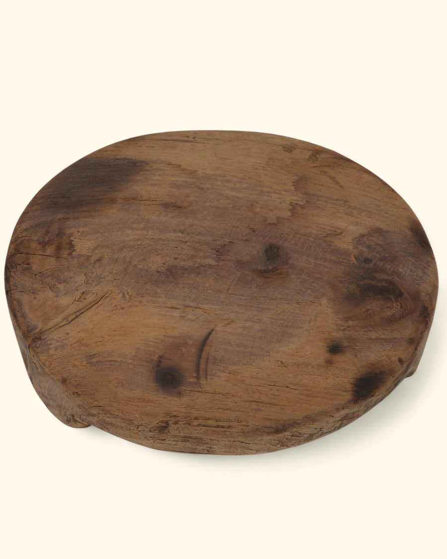 Vintage Indian Wooden Riser – Found Collection – Buddha Groove