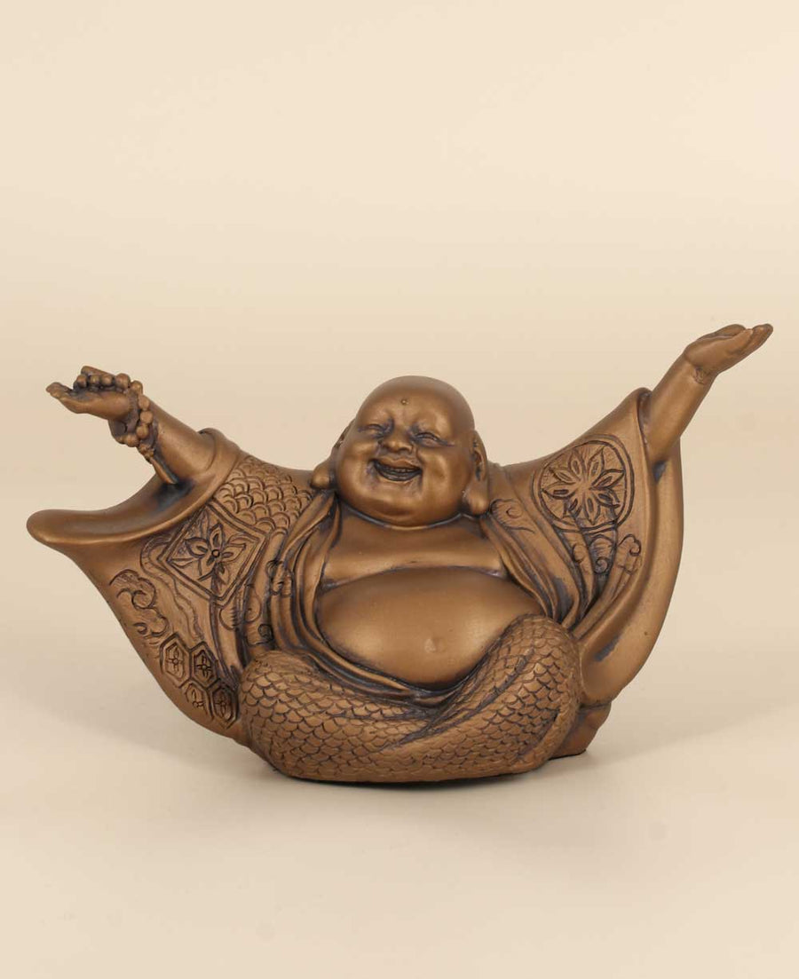 Welcoming Cheering Happy Buddha Statue – Buddha Groove
