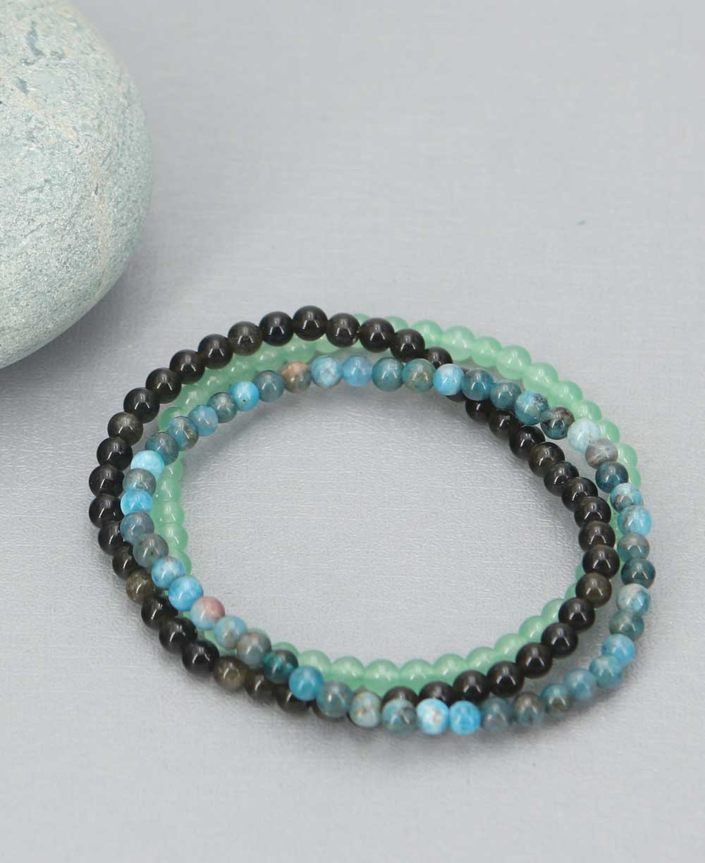 Energy Bracelets for Personal Growth, Set of 3 – Buddha Groove