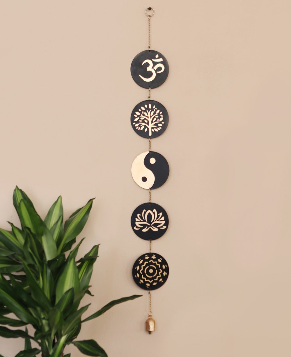 Fairtrade Meaningful Symbols Wall Hanging Mobile – Buddha Groove