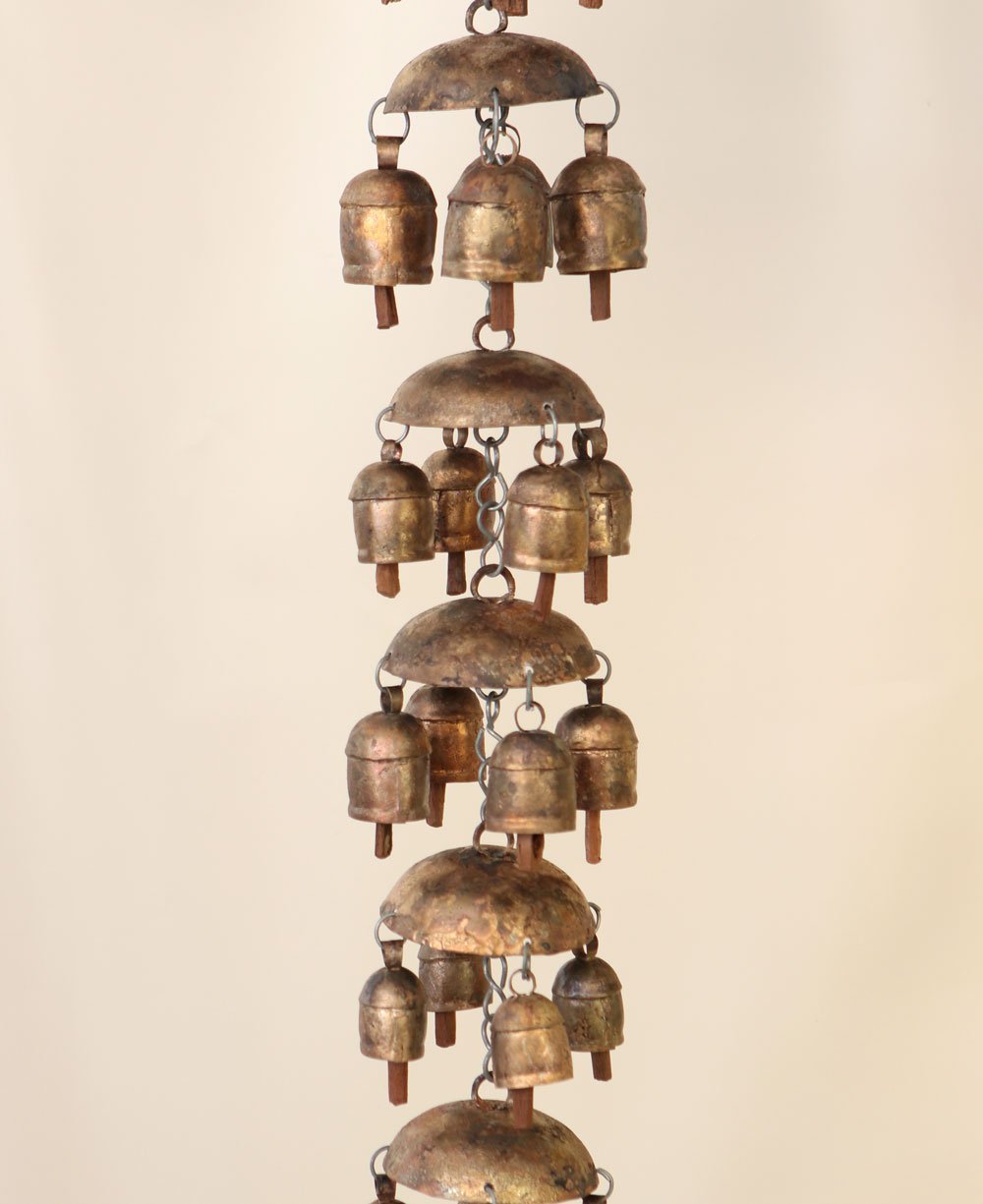 Nine Tier Regal Bell Chime with 37 bells – Indian Cowbells – Fairtrade ...
