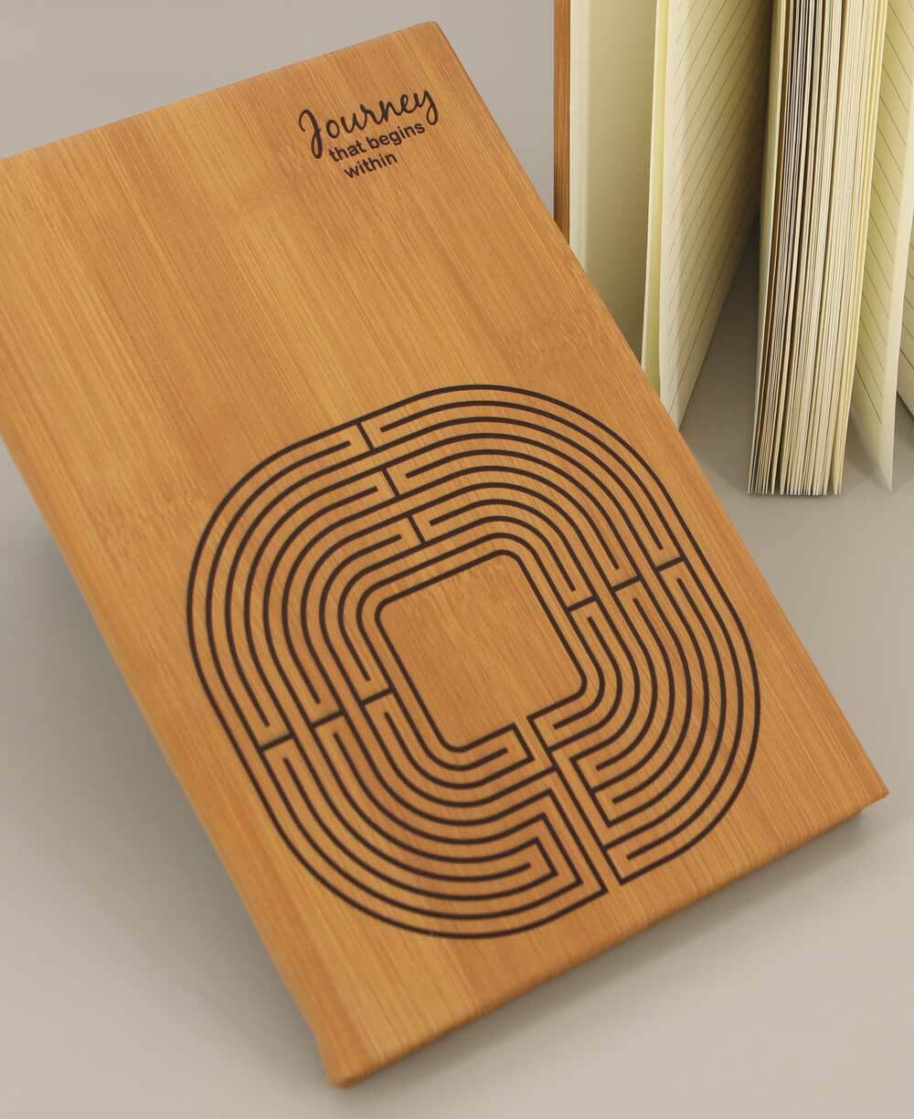 Square Design Meditation Labyrinth Meditation Journal – Buddha Groove